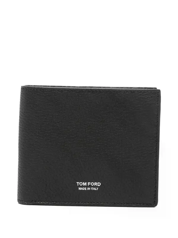 TOM FORD Logo-print Wallet - Black