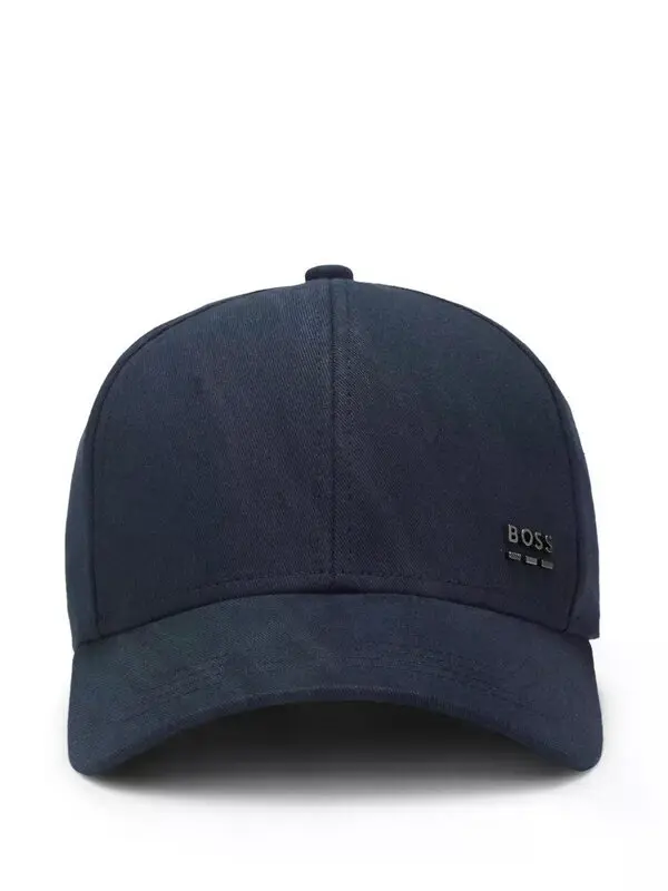 BOSS Logo-plaque Baseball Cap - Blue