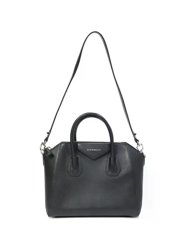 Givenchy Small Antigona Leather Handbag - Black