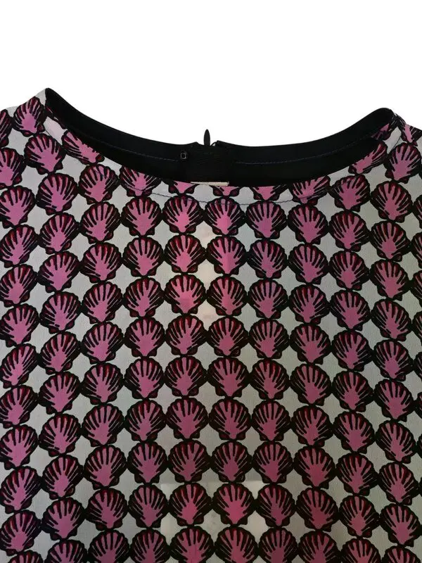 Marni Shell-print Long-sleeve Blouse