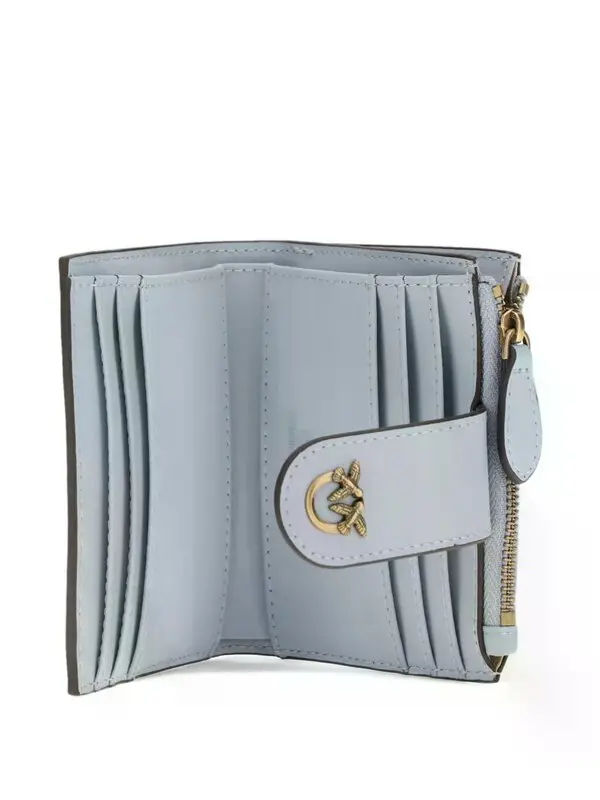 Pinko Appliqué Zipped Wallet - Blue