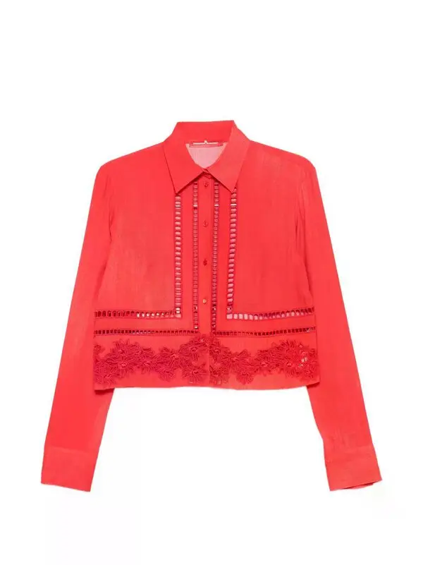 Ermanno Scervino Lace-insert Shirt
