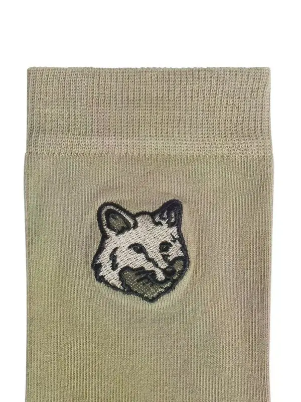 Maison Kitsuné Fox Head Socks