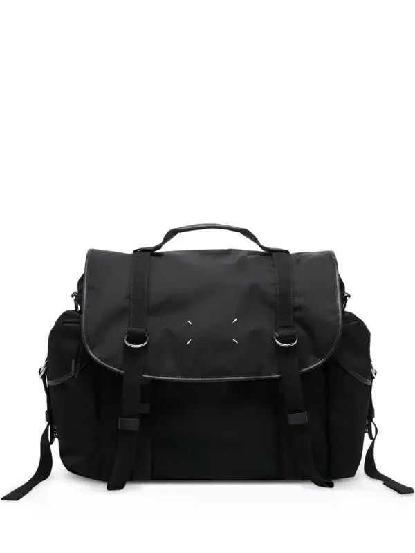 MAISON MARGIELA Buckle-closure Shoulder Bag - Black
