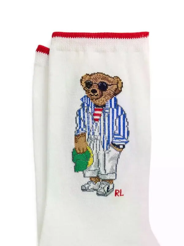 Polo Ralph Lauren Bear-motif Socks