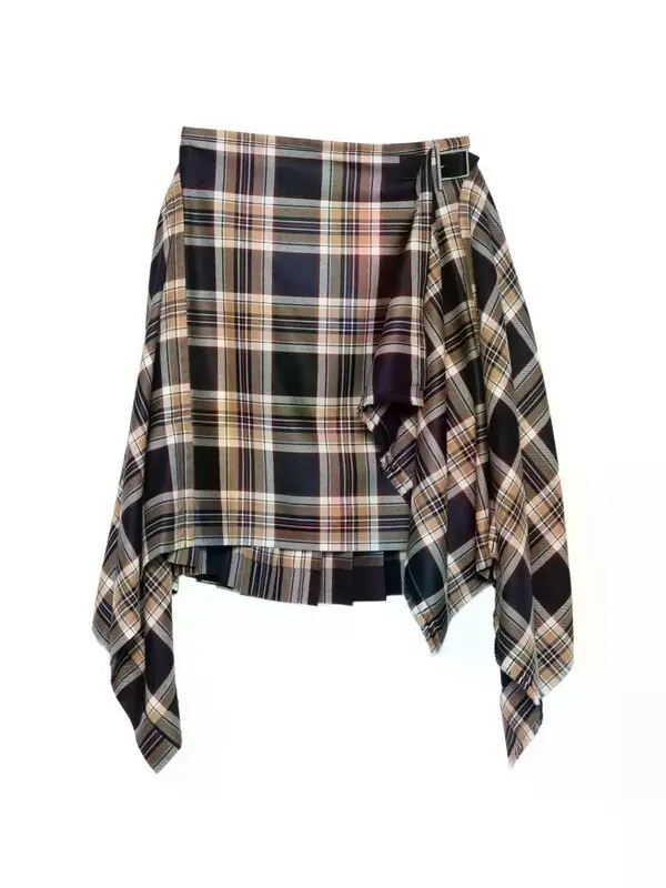 Alexander McQueen Tartan Skirt