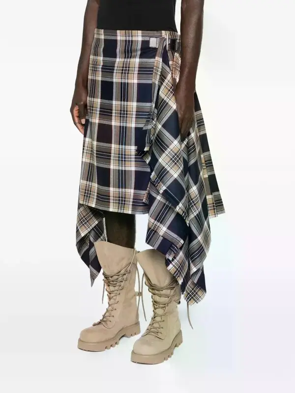 Alexander McQueen Tartan Skirt