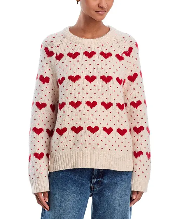 The Great. The Heart Crewneck Sweater