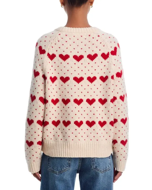 The Great. The Heart Crewneck Sweater