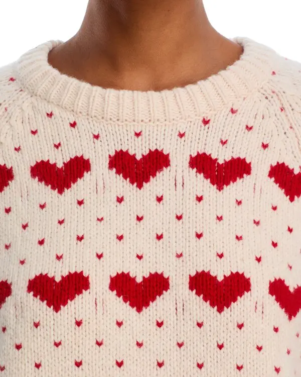 The Great. The Heart Crewneck Sweater