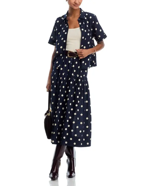 The Great. The Messenger Polka Dot Top