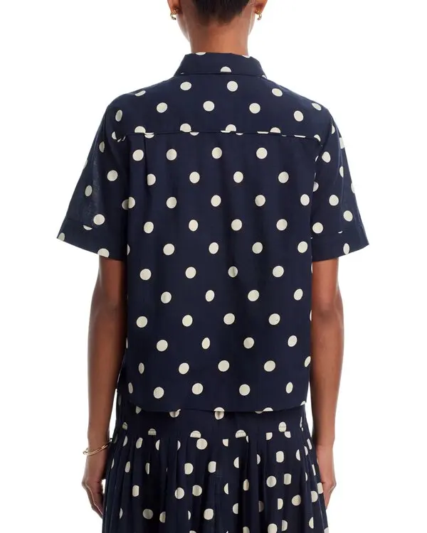 The Great. The Messenger Polka Dot Top