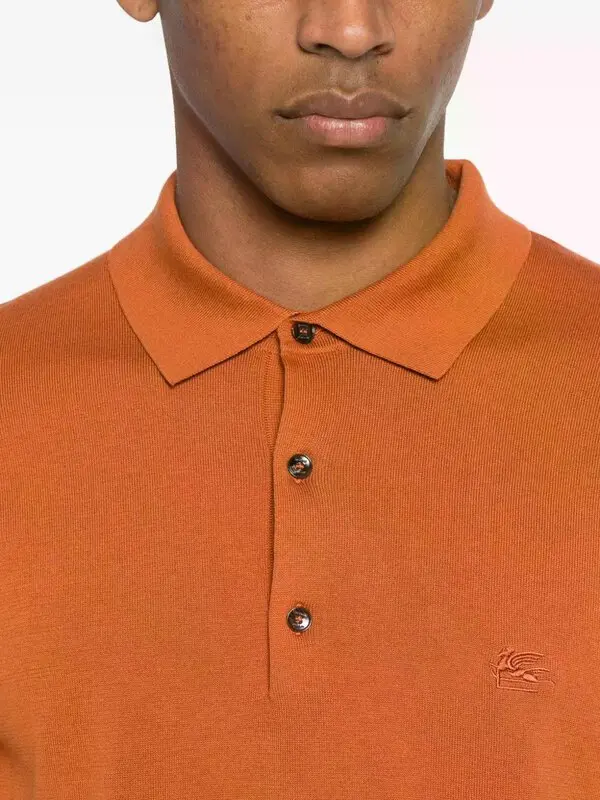 Etro Logo-embroidered Polo Shirt