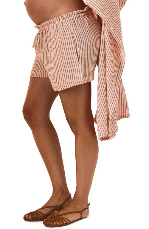 Hatch The Bungalow Striped Beach Short
