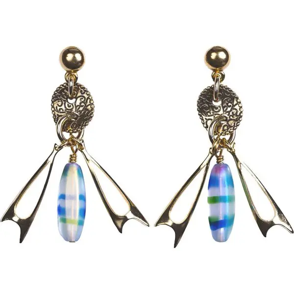 LUNAVERSOUL Flwr Chyld Dangle Earrings - Multicolor