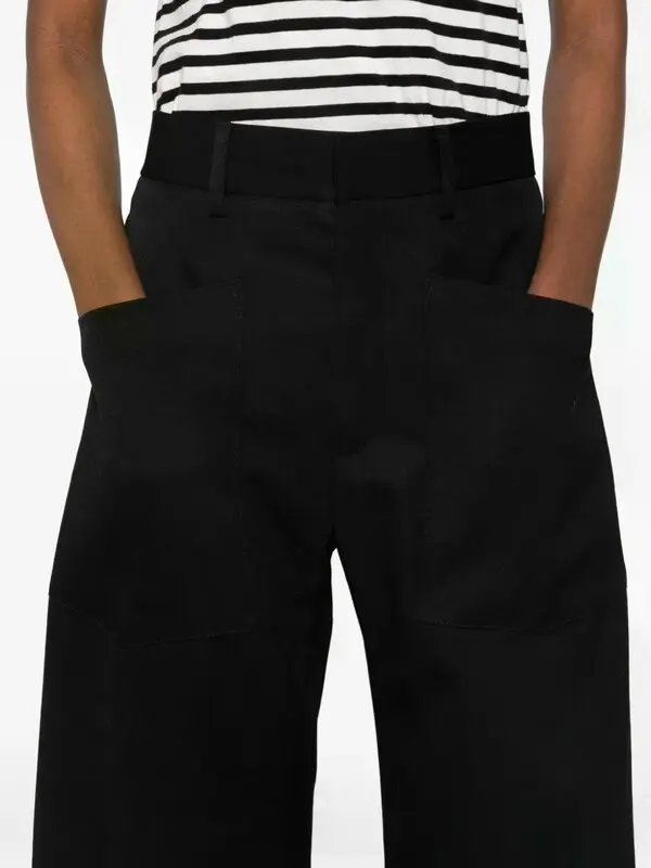NILI LOTAN Patch Pocket Trousers