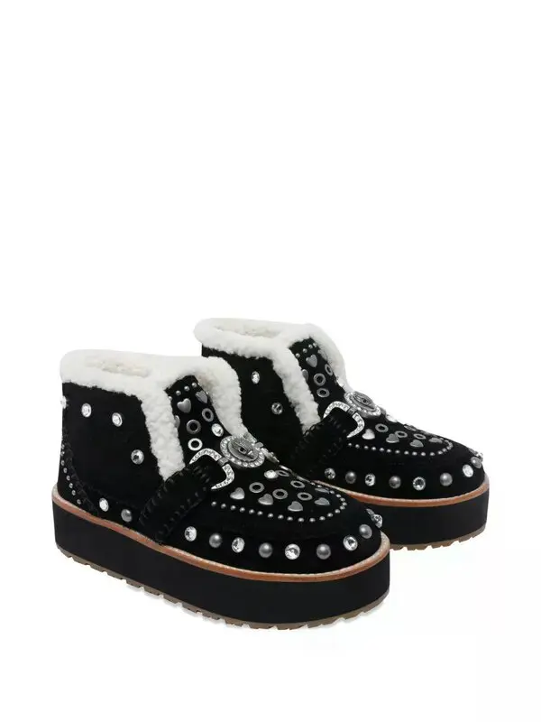 Kurt Geiger Studded Cosy Boots