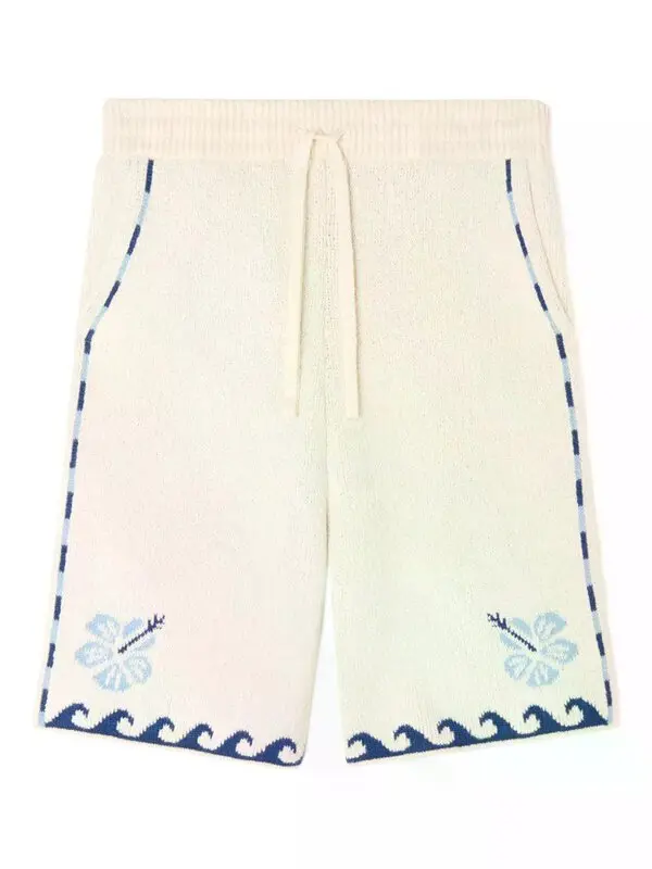 Alanui Echoes Of The Island Shorts - Neutrals