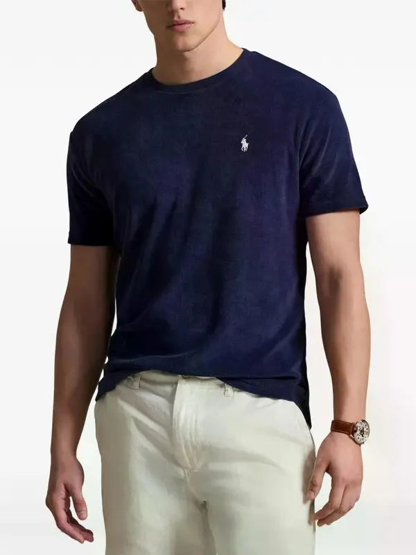 Polo Ralph Lauren Logo-embroidered T-shirt - Blue