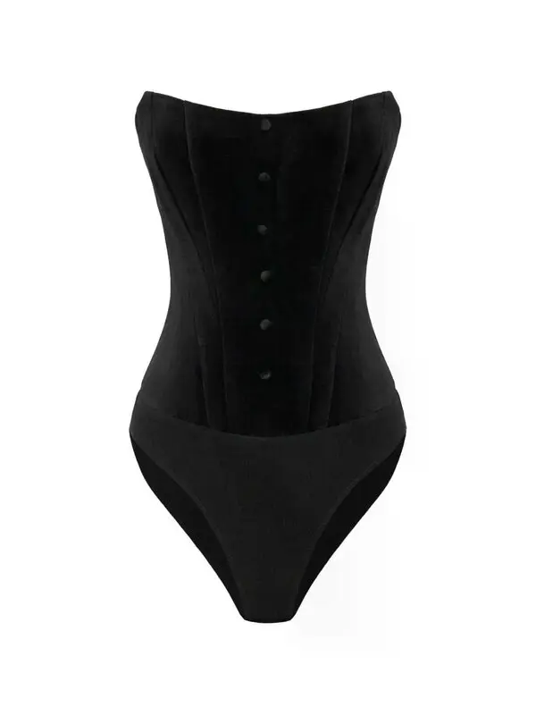 POST MERIDIEM Velvet Corset