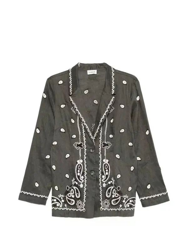 P.a.r.o.s.h Paisley-embroidery Shirt
