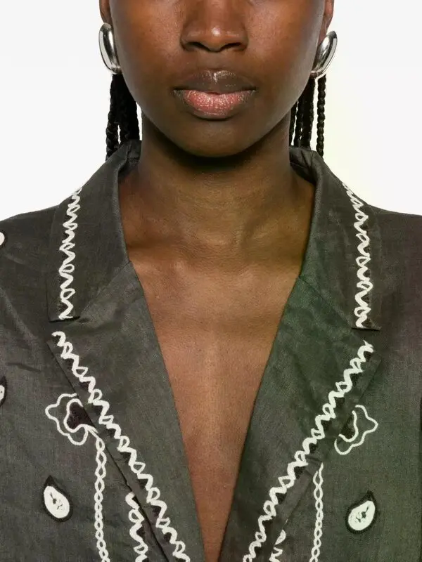 P.a.r.o.s.h Paisley-embroidery Shirt