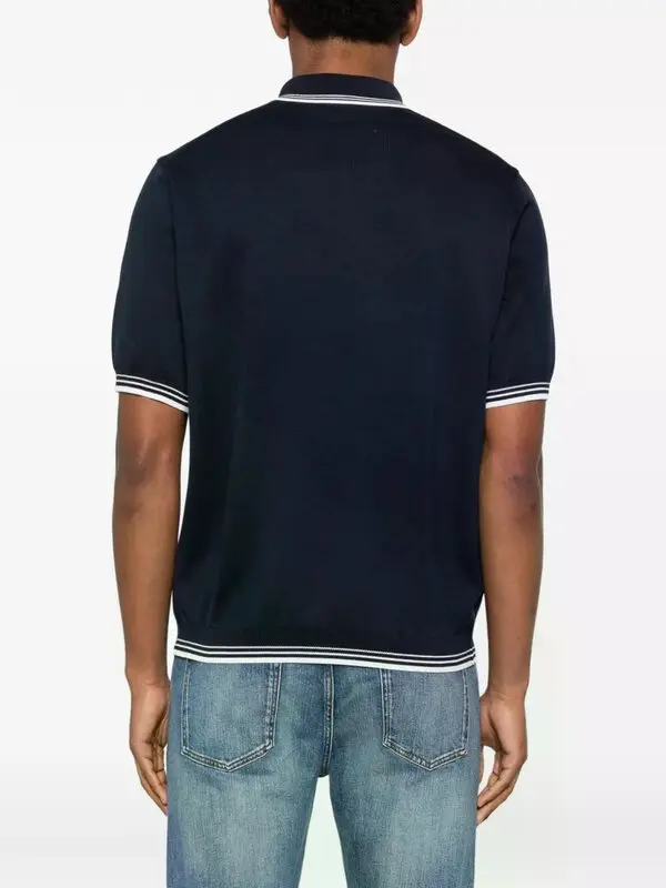 Paul & Shark Striped-trim Polo Shirt