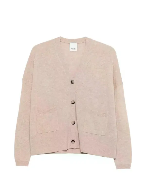 ALLUDE Pockets Button Cardigan