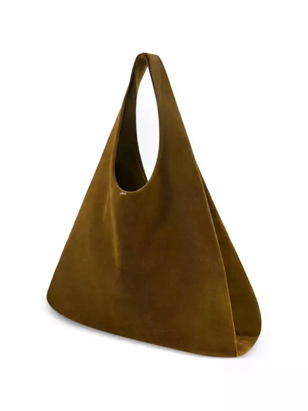Coperni Xl Folded Suede Shoulder Bag