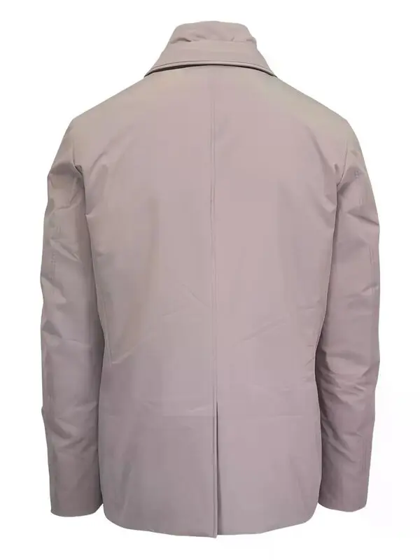 MOORER Notched Lapel Single-breasted Coat