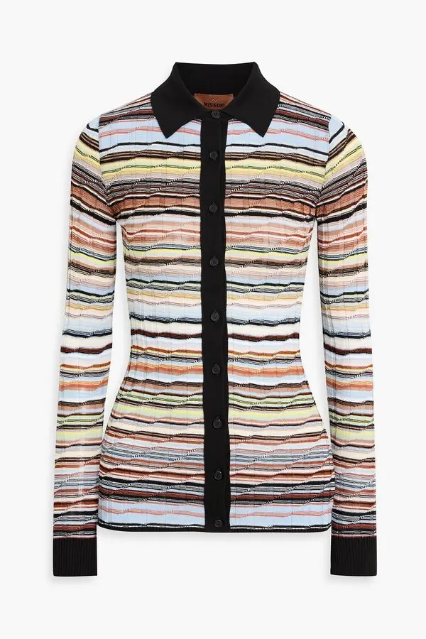 Missoni Spacedyed Ribbed Cottonblend Shirt