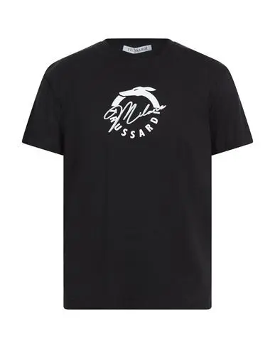 TRUSSARDI T-shirt Size Cotton - Black