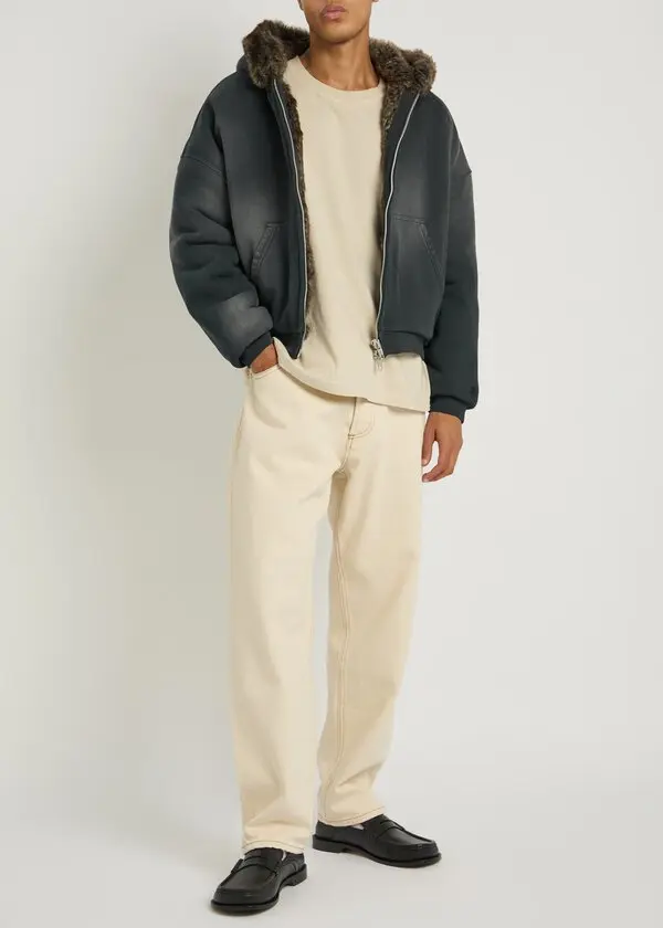 PICANTE Reversible Hooded Faux Fur Jacket