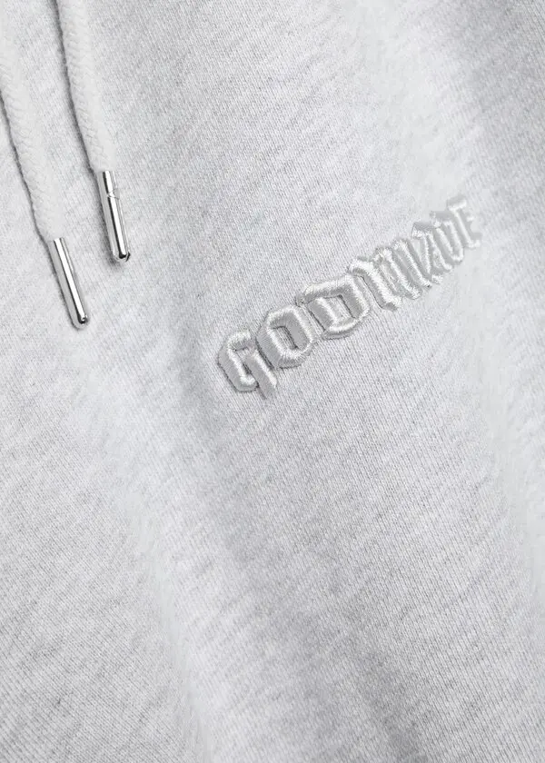 GODMADE Signature Logo Straight-leg Cotton Sweatpants