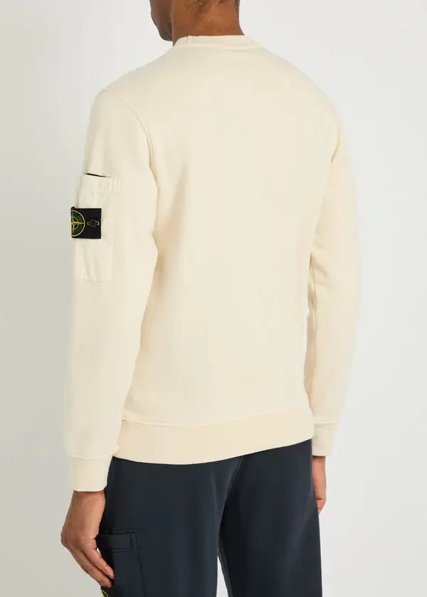 Stone Island Logo Cotton Sweatshirt