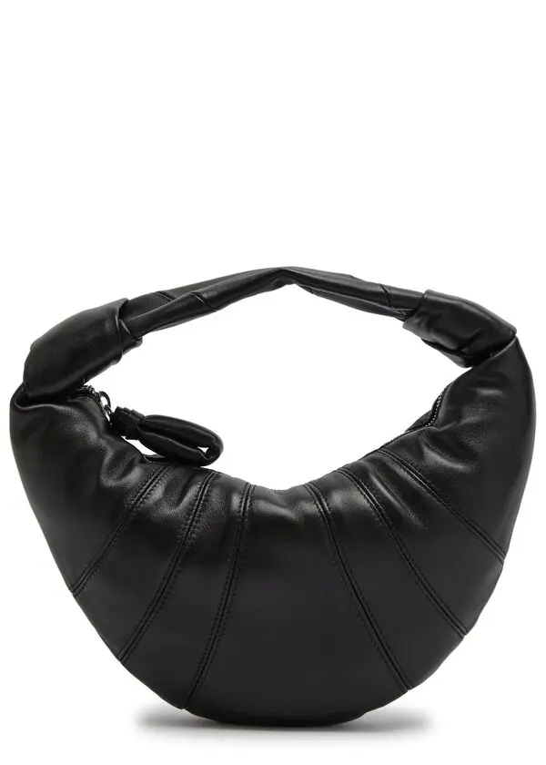 LEMAIRE Fortune Croissant Mini Leather Shoulder Bag