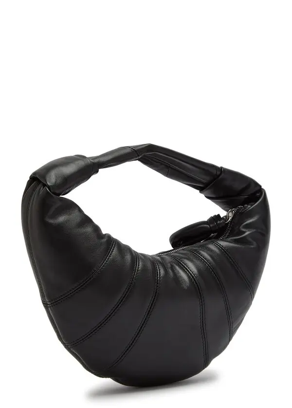 LEMAIRE Fortune Croissant Mini Leather Shoulder Bag