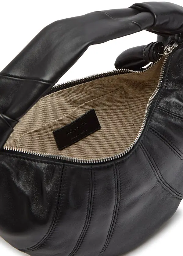 LEMAIRE Fortune Croissant Mini Leather Shoulder Bag