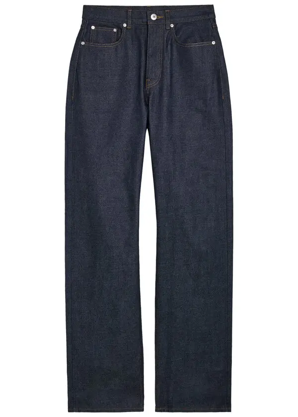 JW Anderson Straight-leg Jeans - Indigo