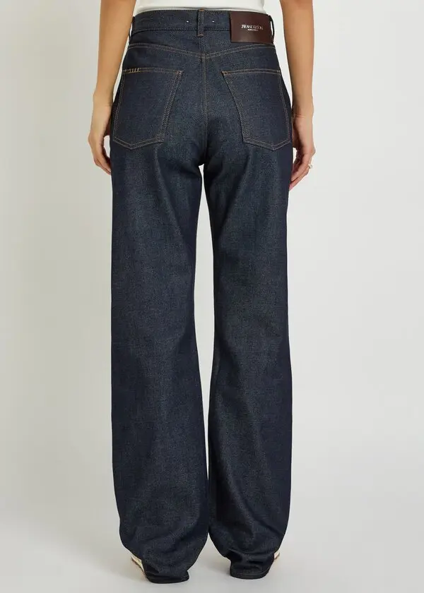 JW Anderson Straight-leg Jeans - Indigo