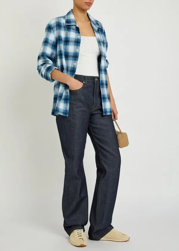 JW Anderson Straight-leg Jeans - Indigo