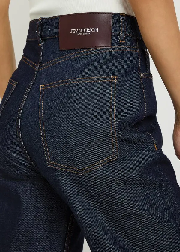 JW Anderson Straight-leg Jeans - Indigo