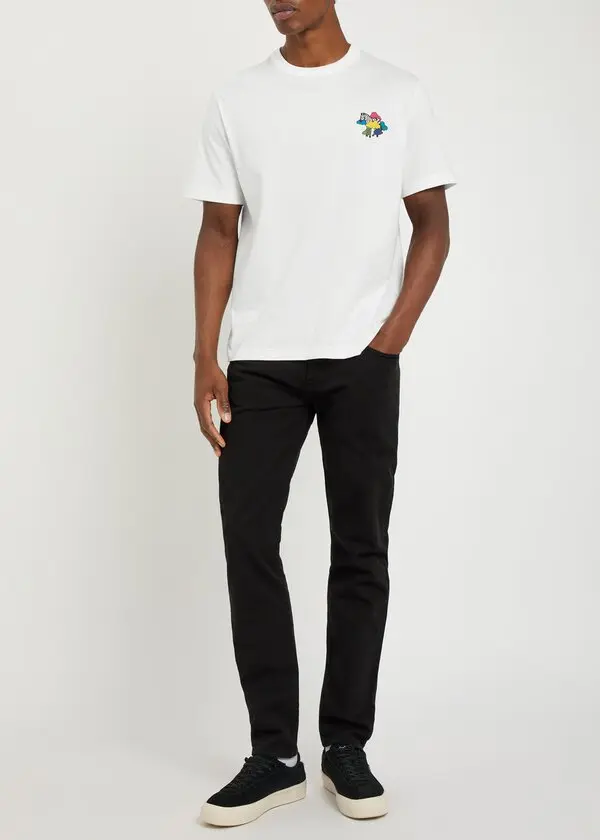 Paul Smith Cloud Zebra Printed Cotton T-shirt