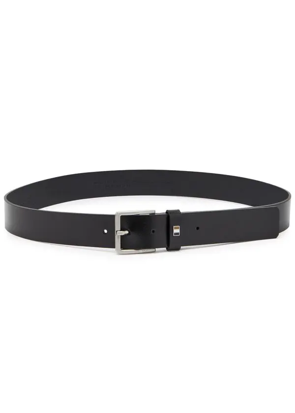 BOSS Leather Belt - Black