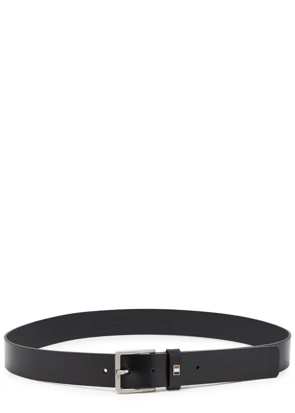 BOSS Leather Belt - Black