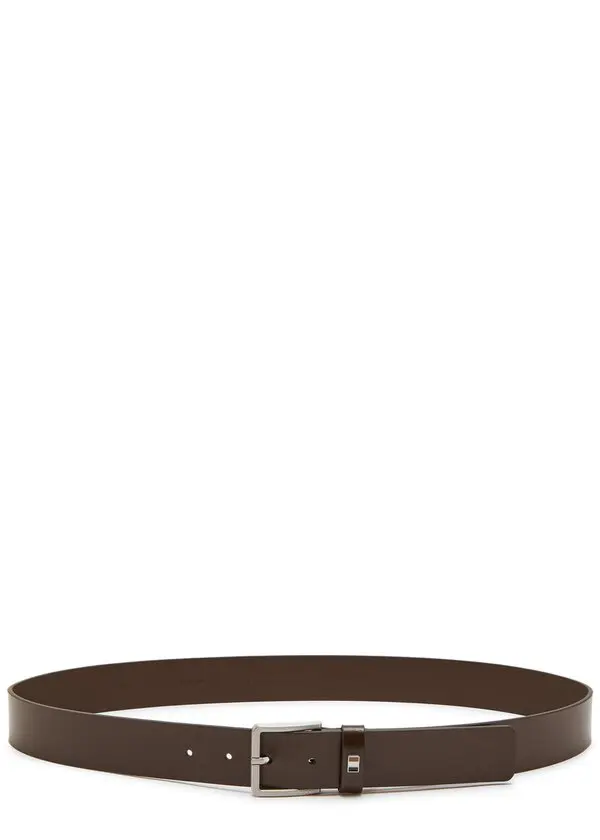 BOSS Leather Belt - Brown