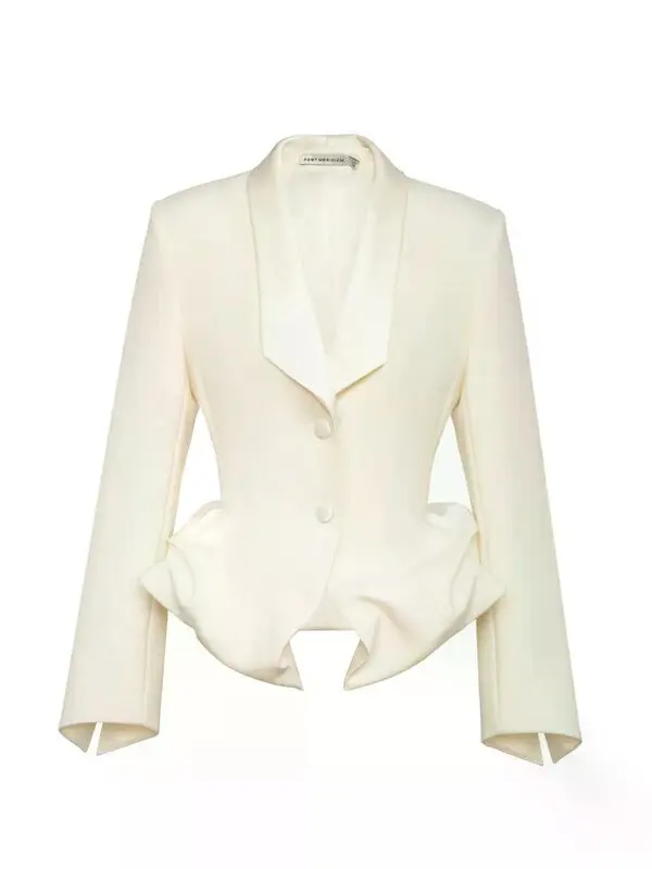 POST MERIDIEM Peplum Jacket