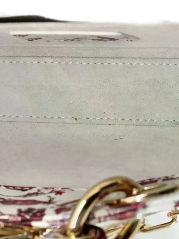 Dior Lady D-joy Printed Leather Small Satchel - Multicolour