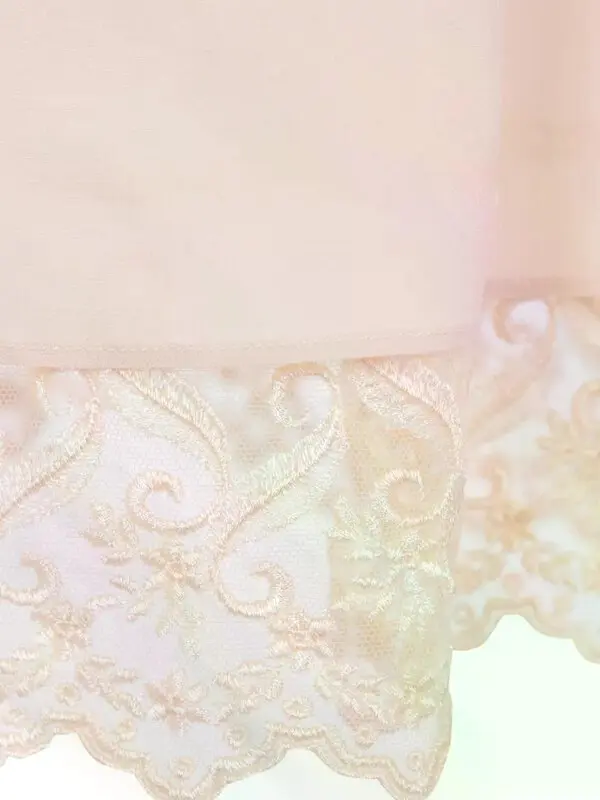 Simone Rocha Lace Trim Midi Skirt - Neutrals