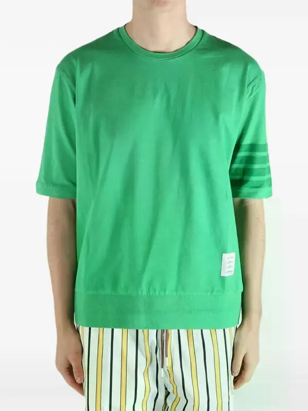 Thom Browne Stripe-detail T-shirt